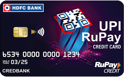 HDFC Bank UPI RuPay Credit Card